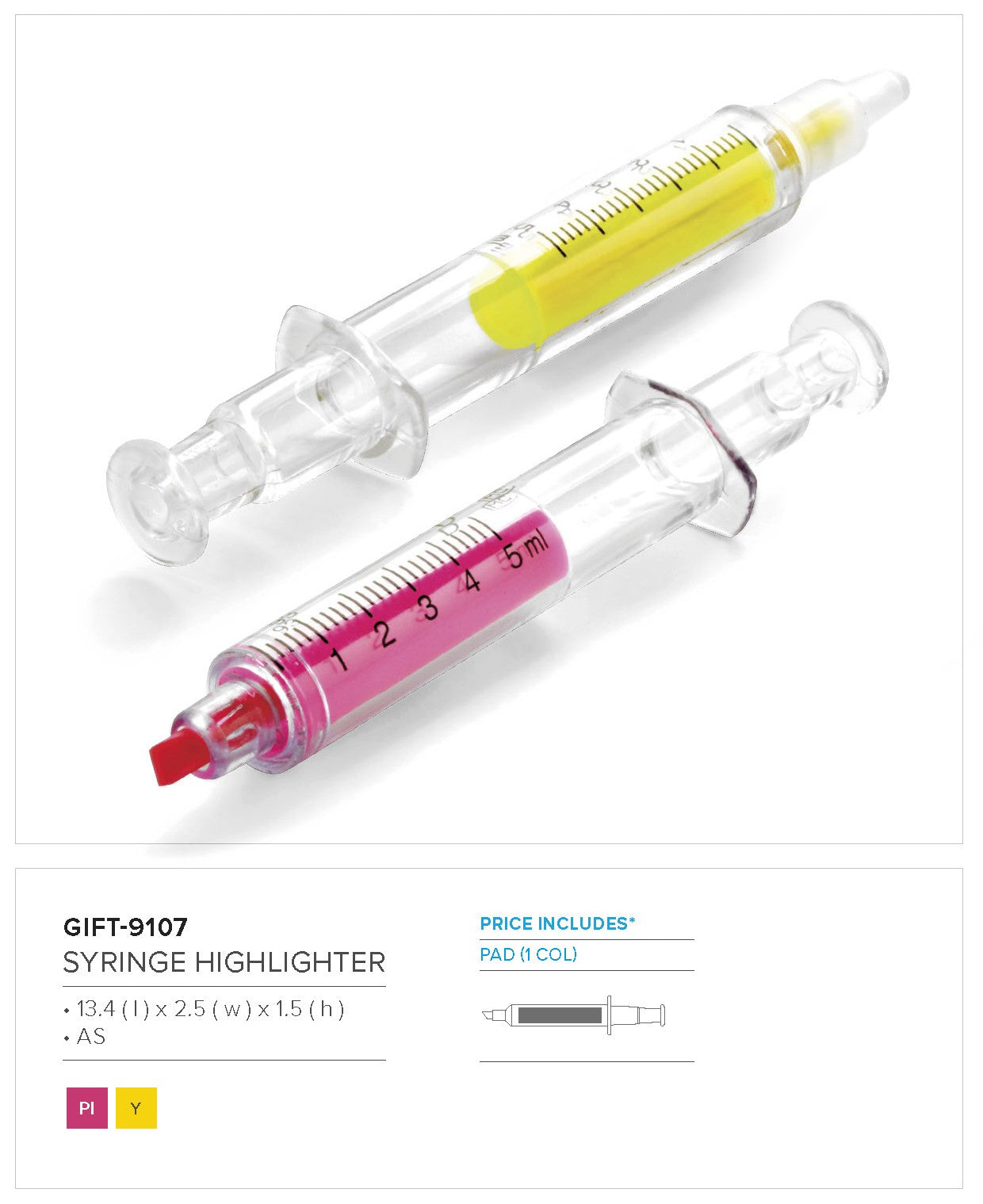 Syringe Highlighter – Media Alliance CT