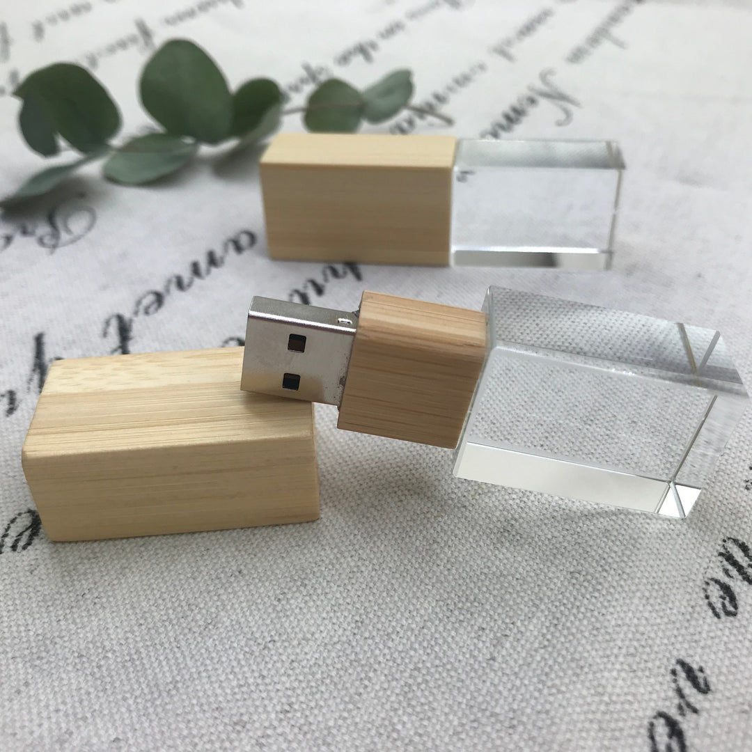 8GB 16GB 32GB Crystal USB Flash Drive, Memory Stick by Media Alliance ...
